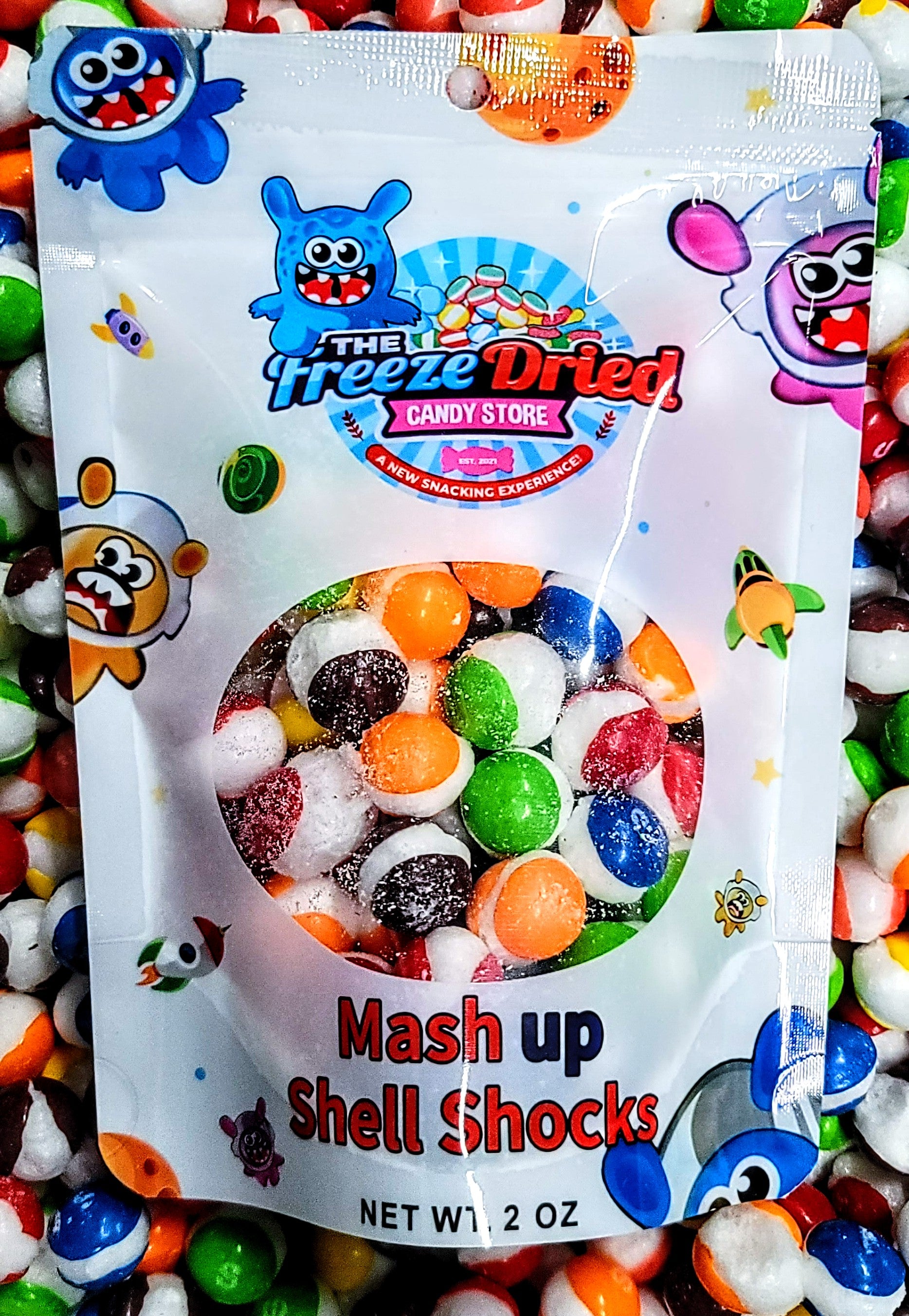 Freeze Dried Candy - Freeze Dried Mash Up Shell Shocks – The Freeze ...