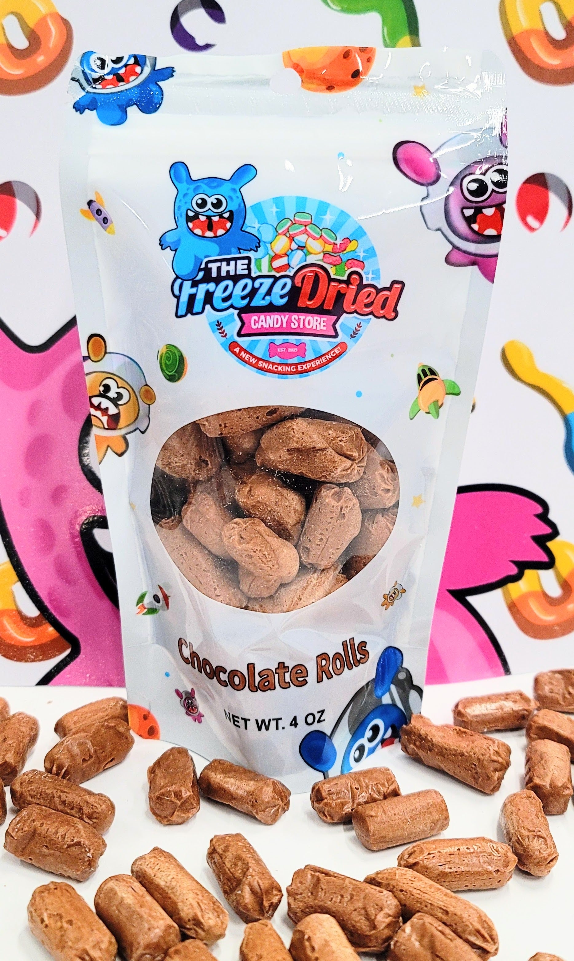 Freeze Dried Candy - Freeze Dried Chocolate Rolls – The Freeze Dried ...