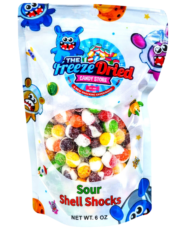 Sour Shell Shocks – The Freeze Dried Candy Store