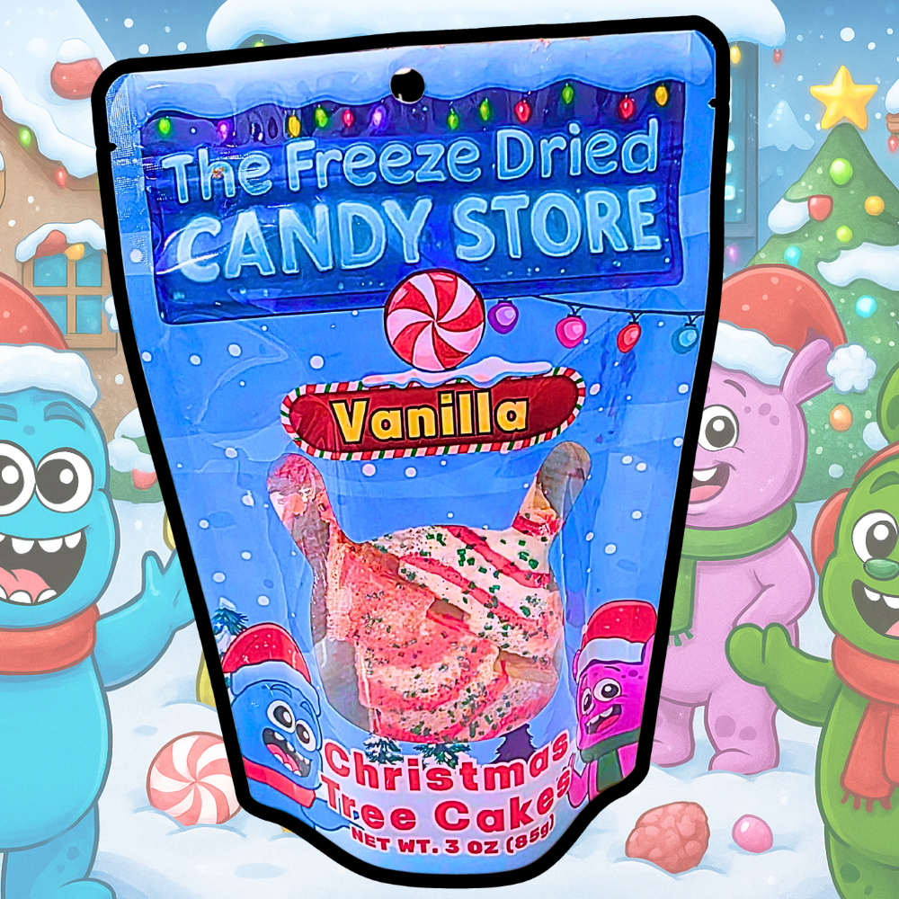 Freeze Dried Christmas Tree Cakes – The Freeze Dried Candy Store