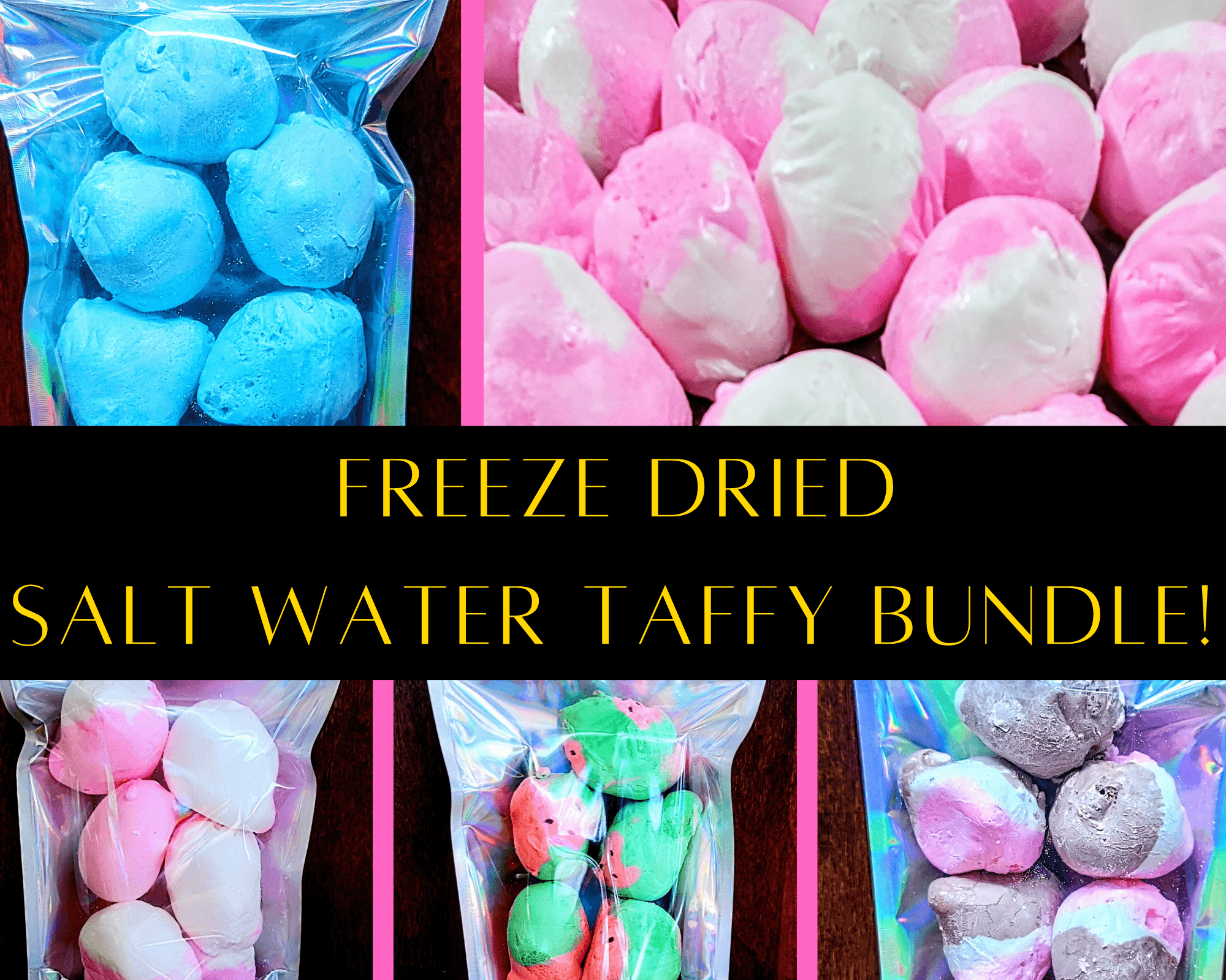 Freeze Dried Candy - Taffy bundle – The Freeze Dried Candy Store